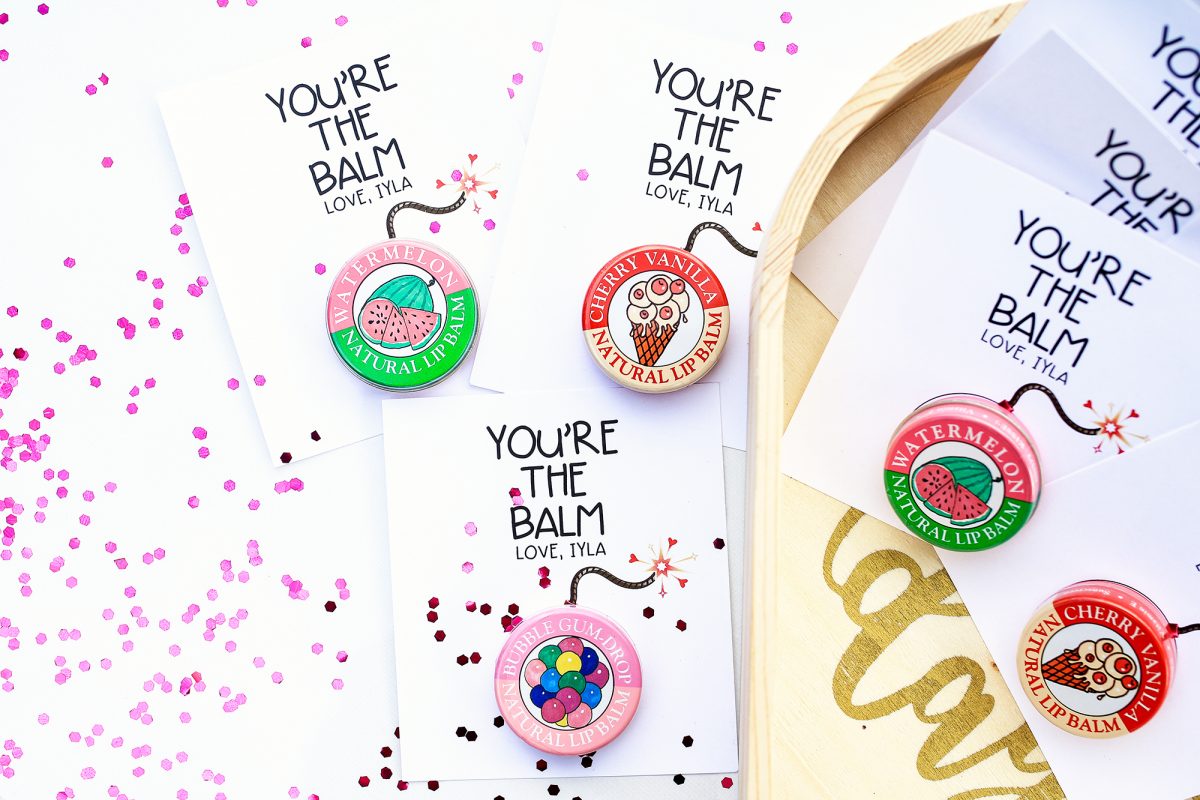 You're the Balm Valentine Printable - The Super Mom Life