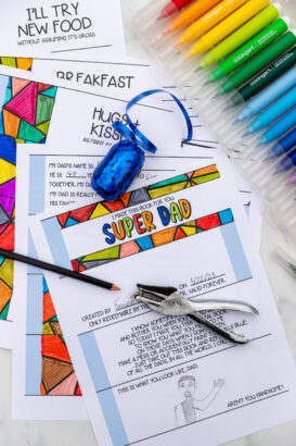 Father's Day Coupon Book Printable - The Super Mom Life