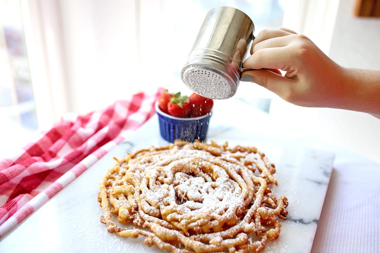 Funnel Cake (Fried Dough) Recipe - The Super Mom Life