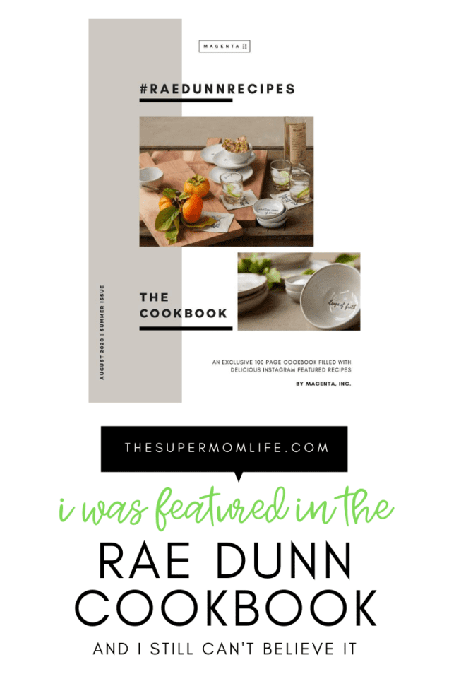Rae Dunn Released a New Cookbook and I'm Featured in it! - The Super ...