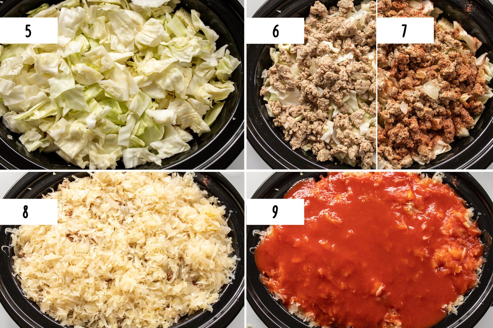 Slow Cooker Hungarian Stuffed Cabbage Casserole - The Super Mom Life