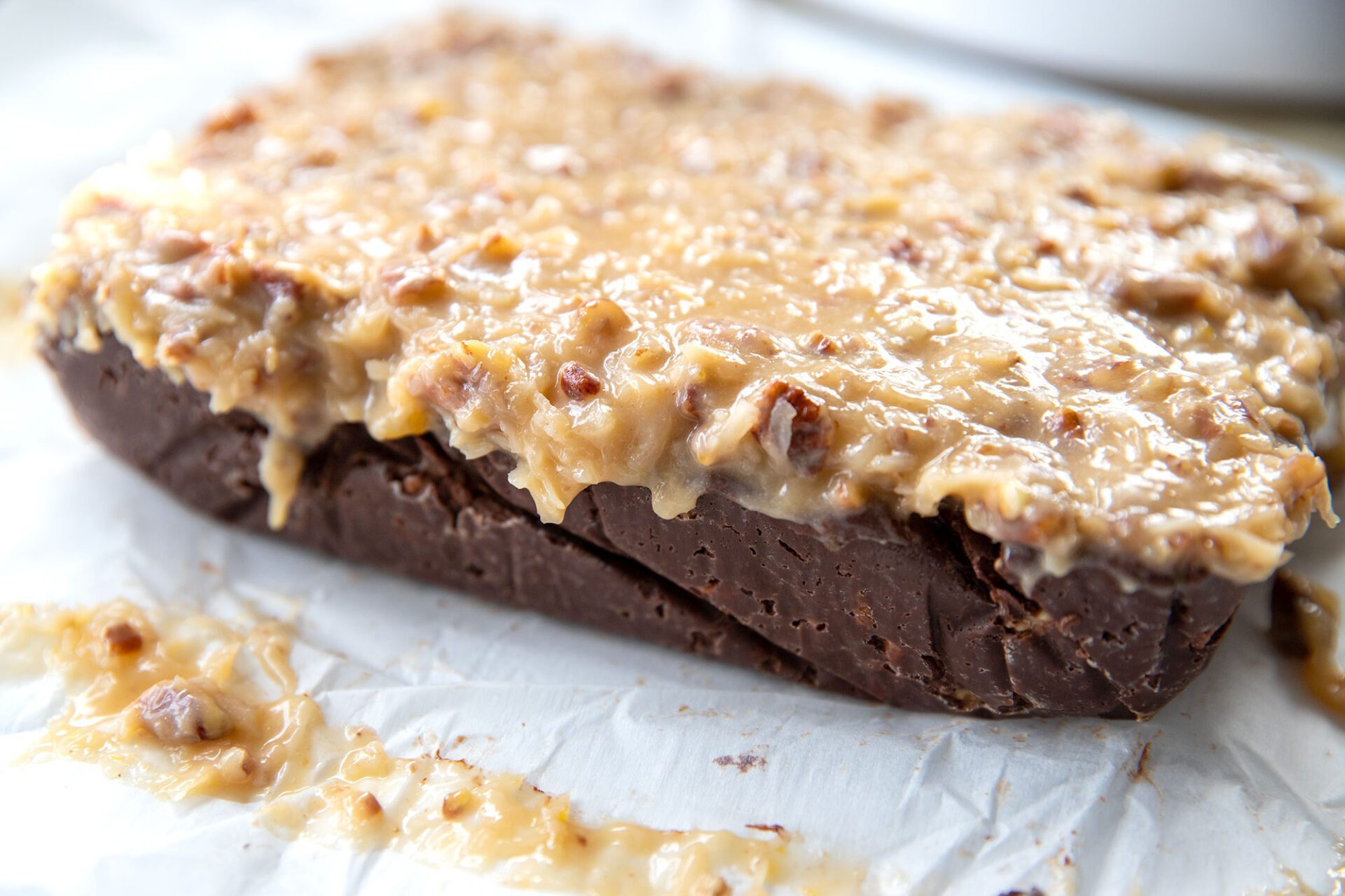 German Chocolate Cake Fudge - The Super Mom Life