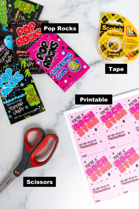 You're a Rock Star Valentine's Day Printable - The Super Mom Life