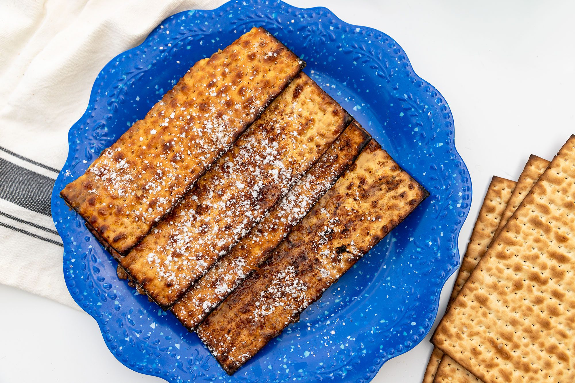 Fried Matzo Kosher for Passover French Toast - The Super Mom Life