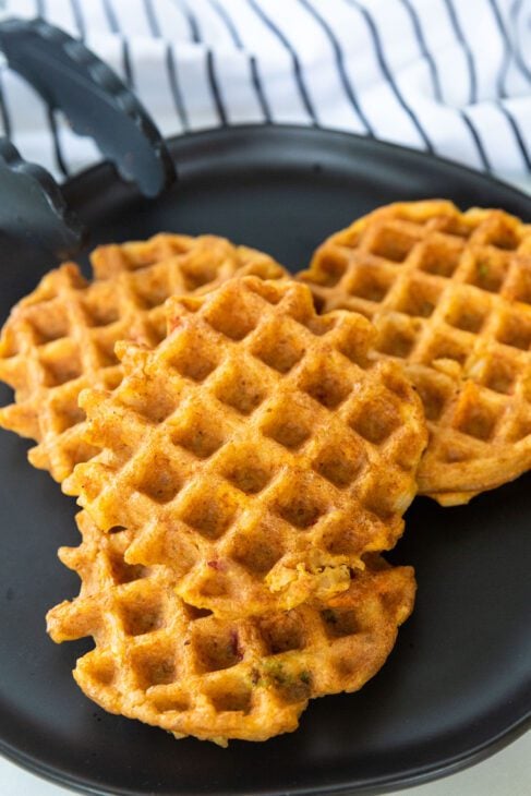 Easy Fried Rice Waffles - The Super Mom Life
