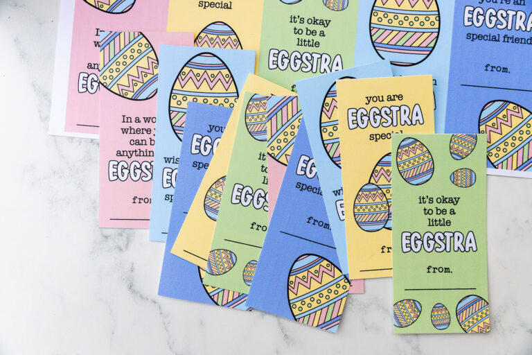Eggstra Special Easter Printable Cards - The Super Mom Life