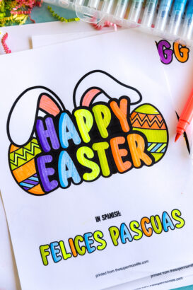 Easter Coloring Pages - The Super Mom Life